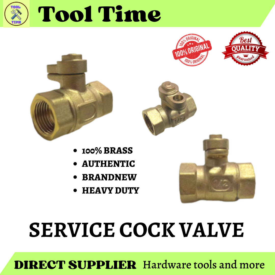 HEAVY DUTY SERVICE COCK VALVE 100% BRASS AUTHENTIC | Lazada PH