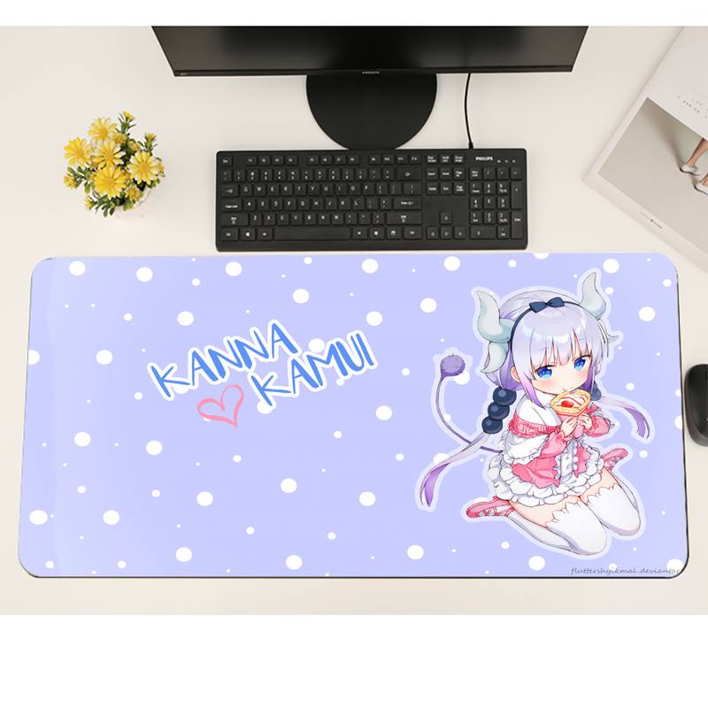 Miss Kobayashi's Dran Maid Kanna Kamui Anime Mouse Mat XL Large Gamer ...