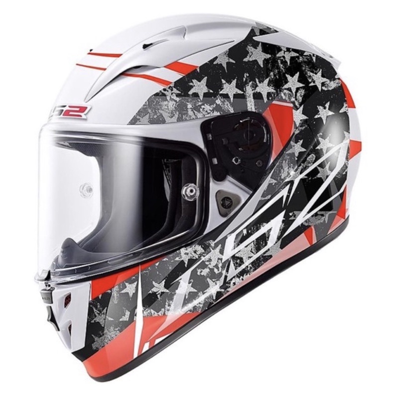 LS2 FF323 Arrow R Full Face Fiber Glass Helmet (Techno and Stride ...