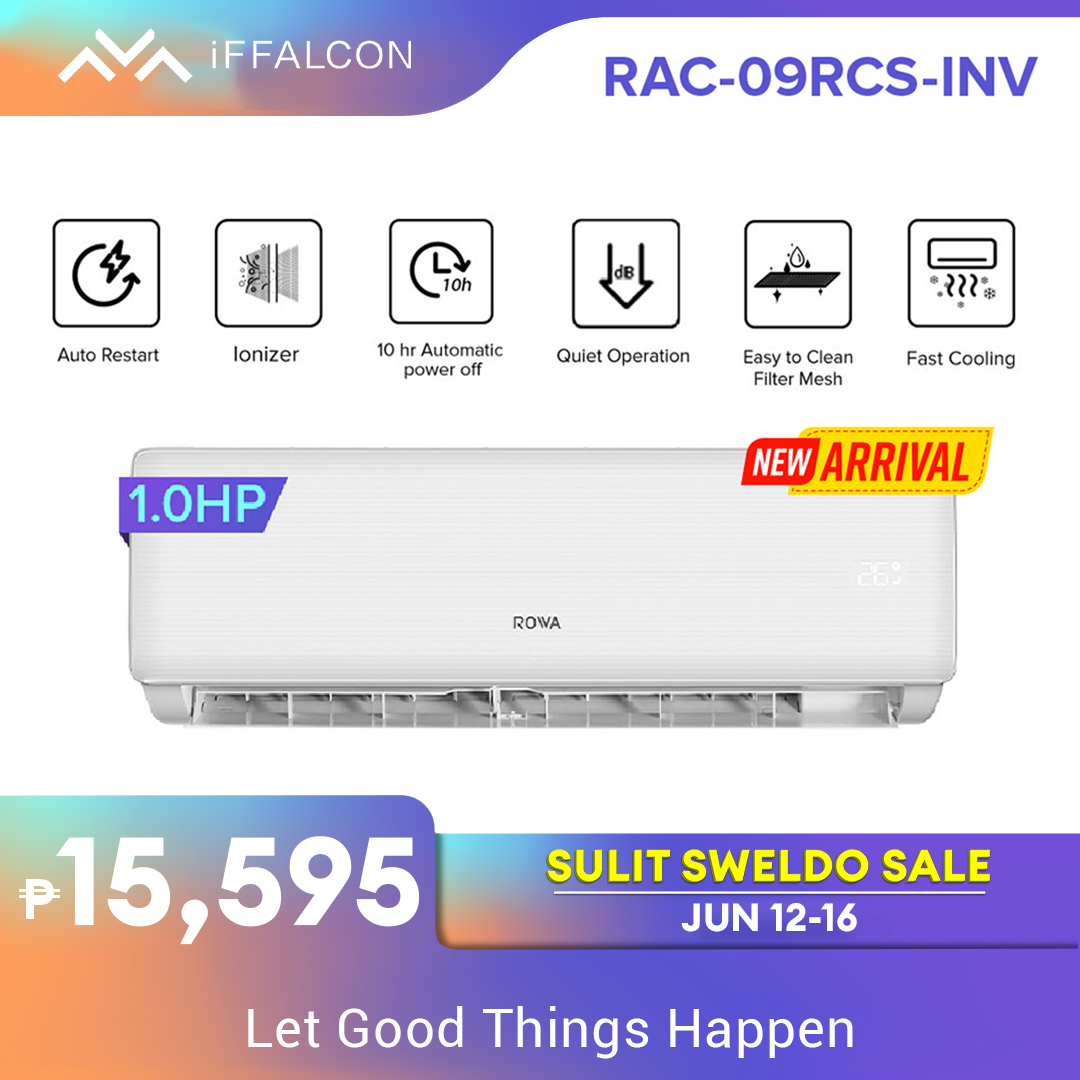 ROWA 1HP Inverter Split-type Aircon- RAC-09RCS-INV Air Conditioner ...