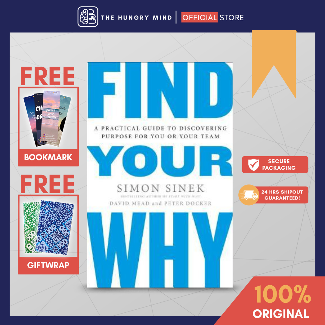 Find your Why (Original) by Simon Sinek Paperback Self Help Books with ...