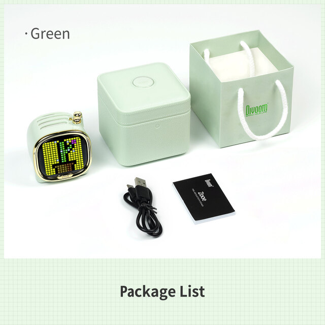 【Christmas gift】 Divoom Zooe Bluetooth Speakers Super Bass Original ...