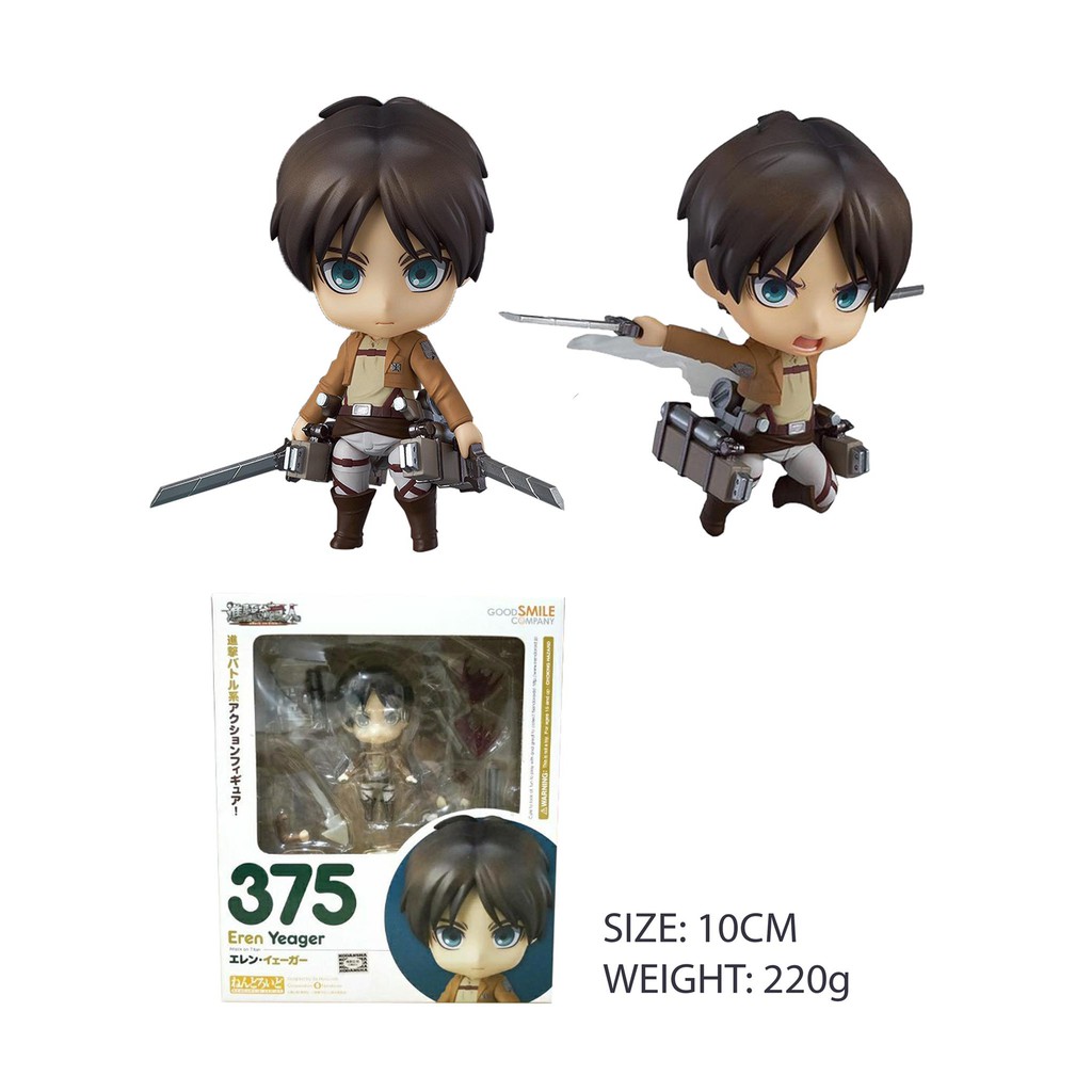 Immediate shipment Nendoroid #390 Attack On Titan Levi #417 Action ...