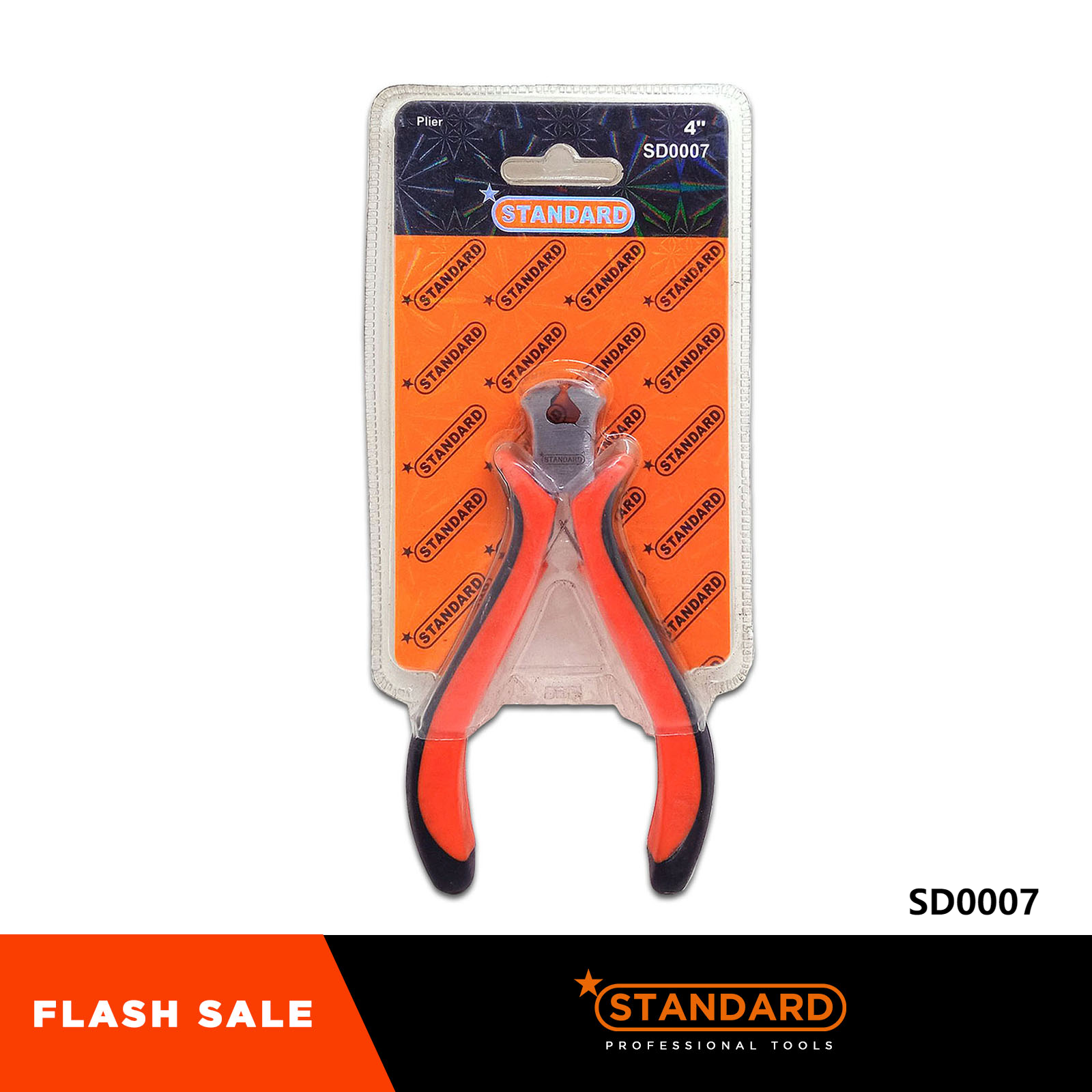 Standard® Mini-End Cutting Round Nose Nail Puller Pliers TN-4 ...