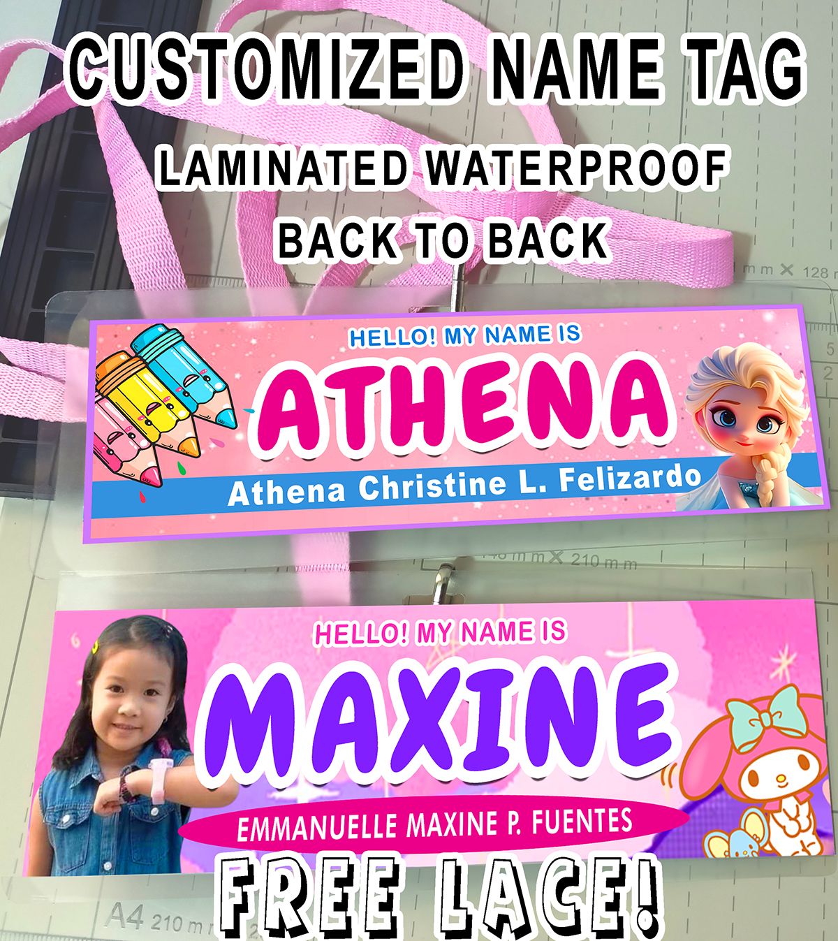 CUSTOMIZED NAME TAG FOR KIDS | Lazada PH