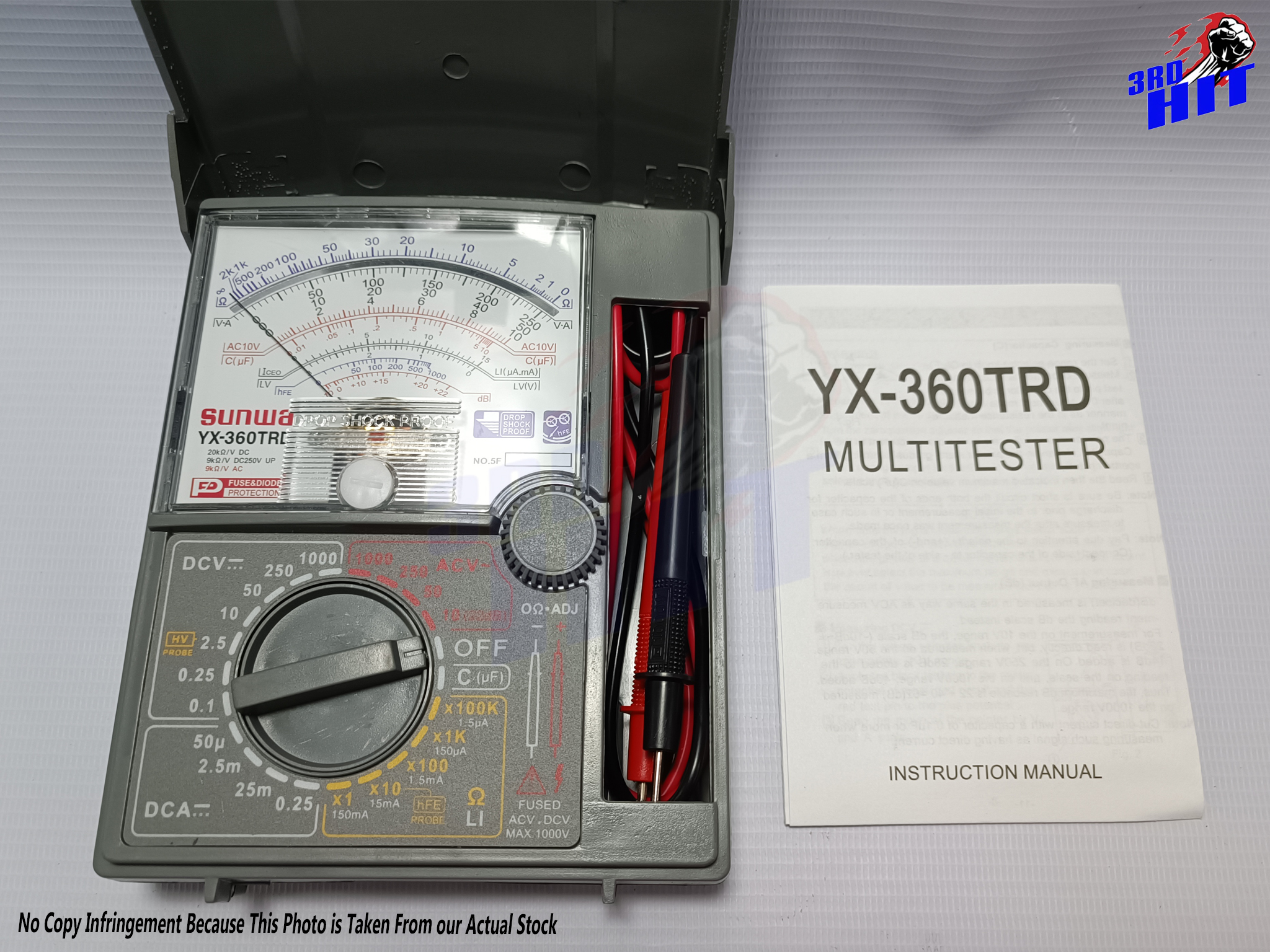 3rdhit Sunwa Analog Multitester YX-360TRD (COD) | Lazada PH