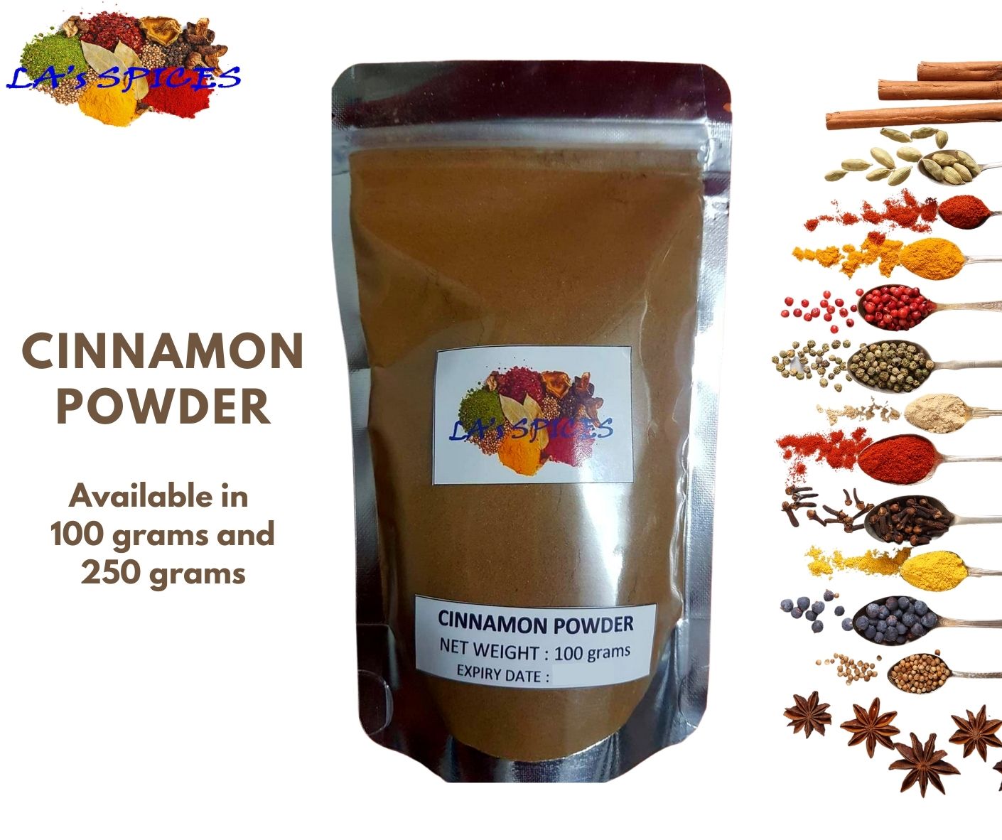 Pure Cinnamon Powder - 100 grams, 250 grams and 500 grams | Lazada PH