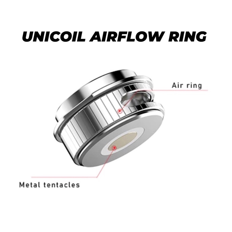 vape Oxva Unicoil Occ Airflow Ring (Origin X/Origin/X) Mesh Coil 0.2/0 ...