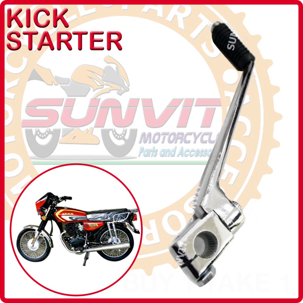 MOTORCYCLE KICKER STARTER RUSI 125 | Lazada PH