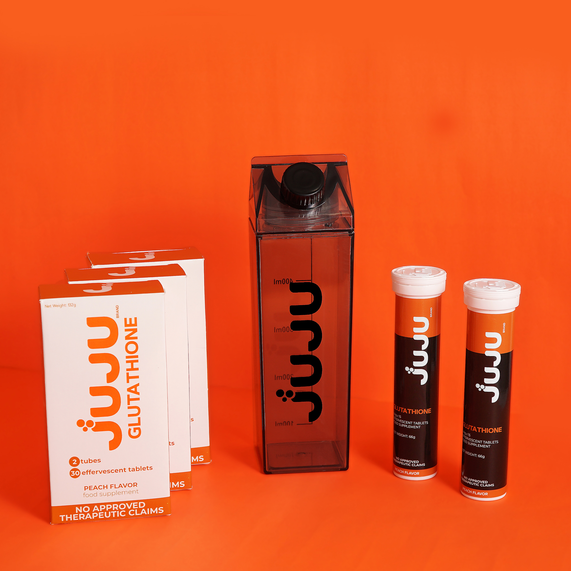 JUJU Glutathione - 3 Boxes (90 Effervescent Tablets) for lighter skin ...