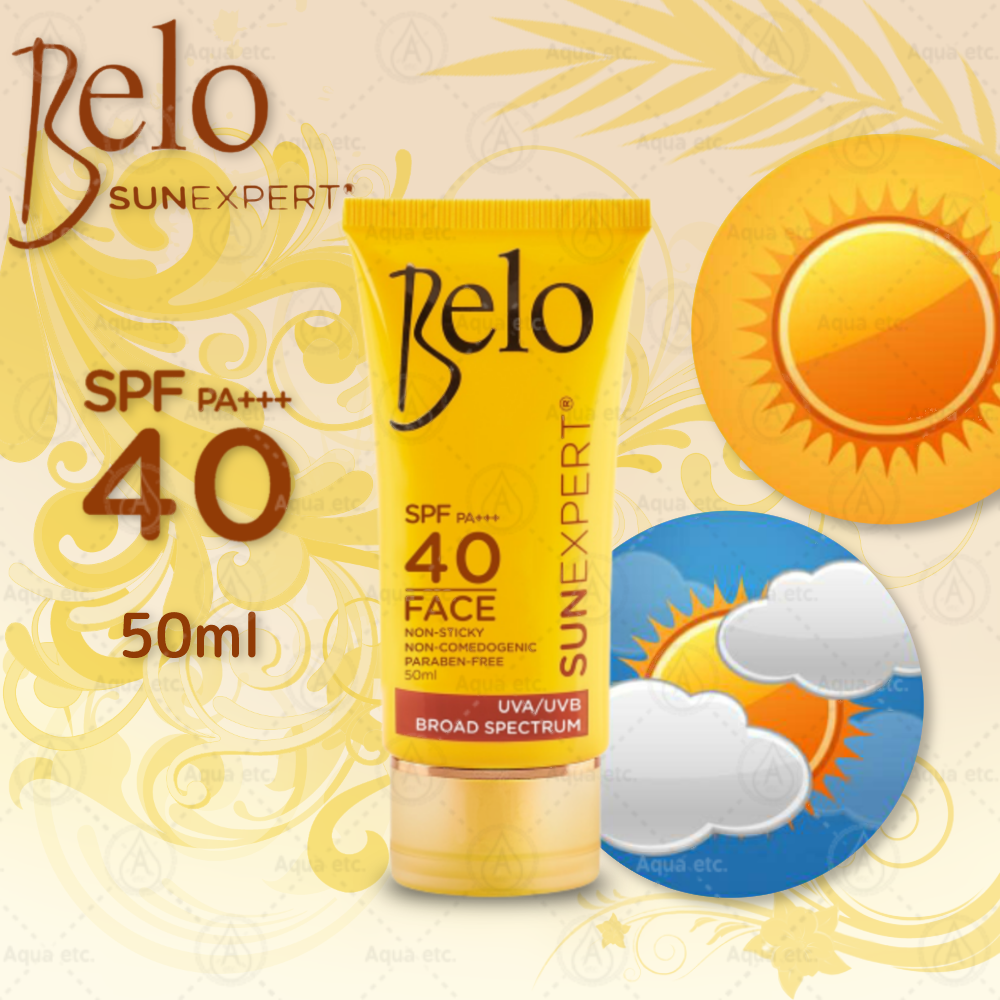 Belo SunExpert SPF40 - UVA / UVB Broad Spectrum Sunscreen / Sunblock PA ...
