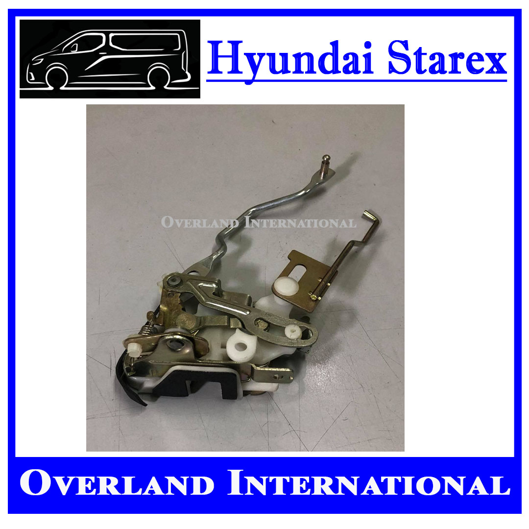 DOOR LOCK MECHANISM / DOOR LATCH Assembly, Front/Left, Hyundai Starex ...