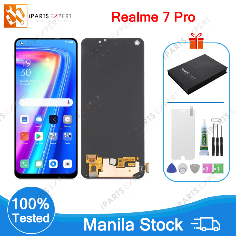 IPARTSEXPERT 6.4" LCD For Realme 7 Pro LCD RMX2170 LCD Display Touch ...