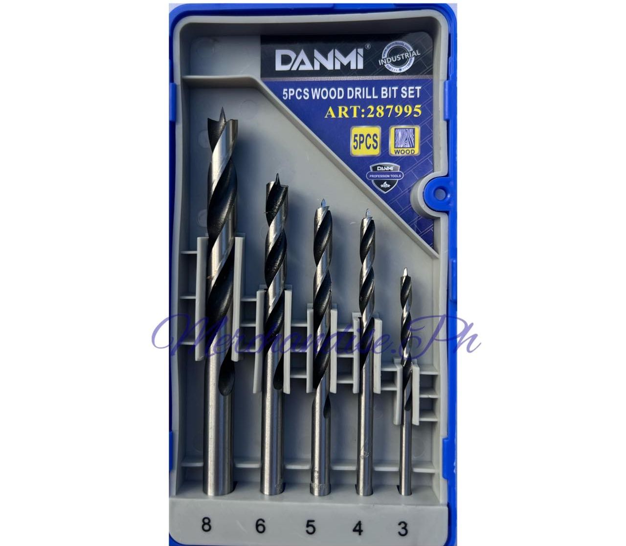 5PCS Brad Point Drill Bit set Wood Drill bit Set 5size | Lazada PH