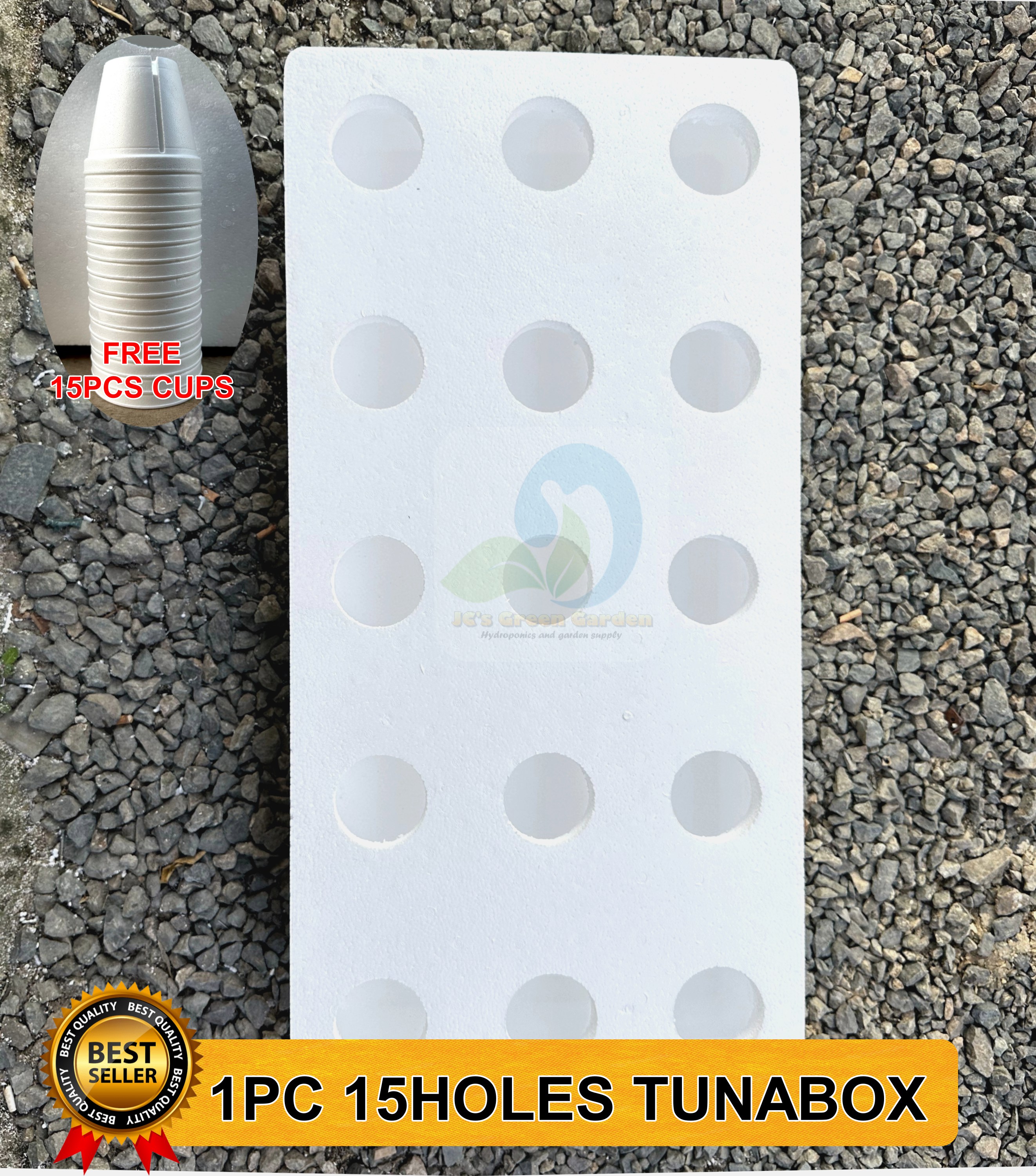 (1PC) 15 HOLES TUNA BOX/GROW BOX/BRAND NEW/FOR HYDROPONICS/WITH 15PCS ...