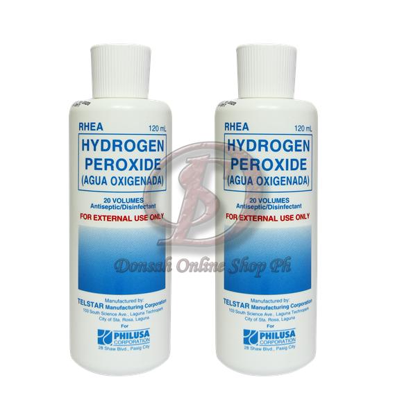 Hydrogen Peroxide Agua Oxigenada 120ml 2 bottles | Lazada PH
