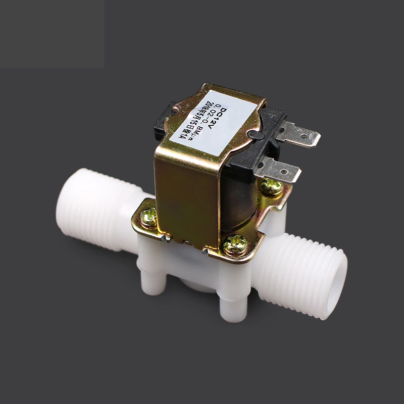 Circuitrocks Solenoid Water Valve 1/2" Plastic Normally Open Closed for ...