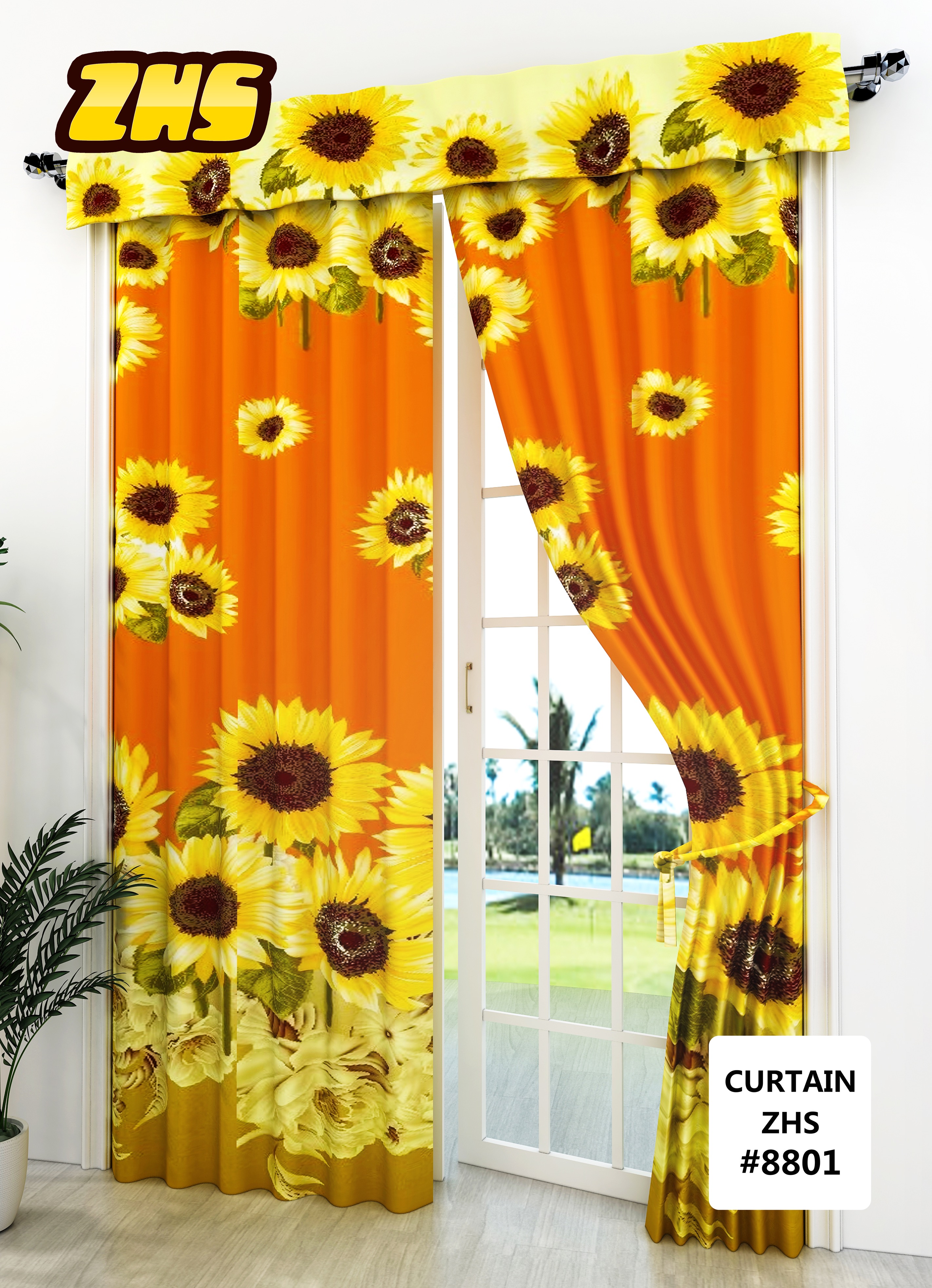 New Curtain Butterfly Design New Arrival Kurtina For Window Door Room ...