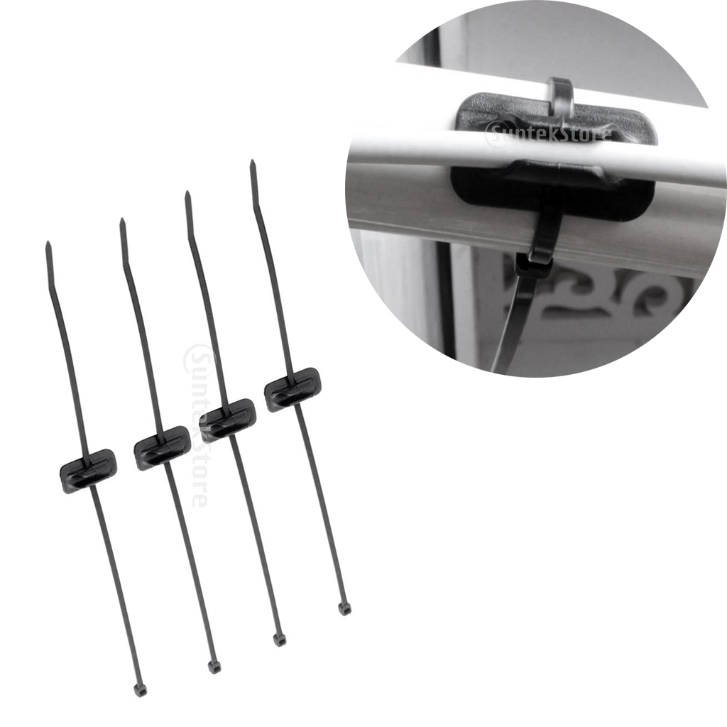 4pcs Cable Holder Bike Housing MTB Fitting Lines Guide Clip Clamp Zip ...