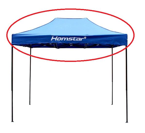 HOMSTAR BRAND 3m X 3m Retractable TENT COVER or REPLACEMENT COVER ONLY ...