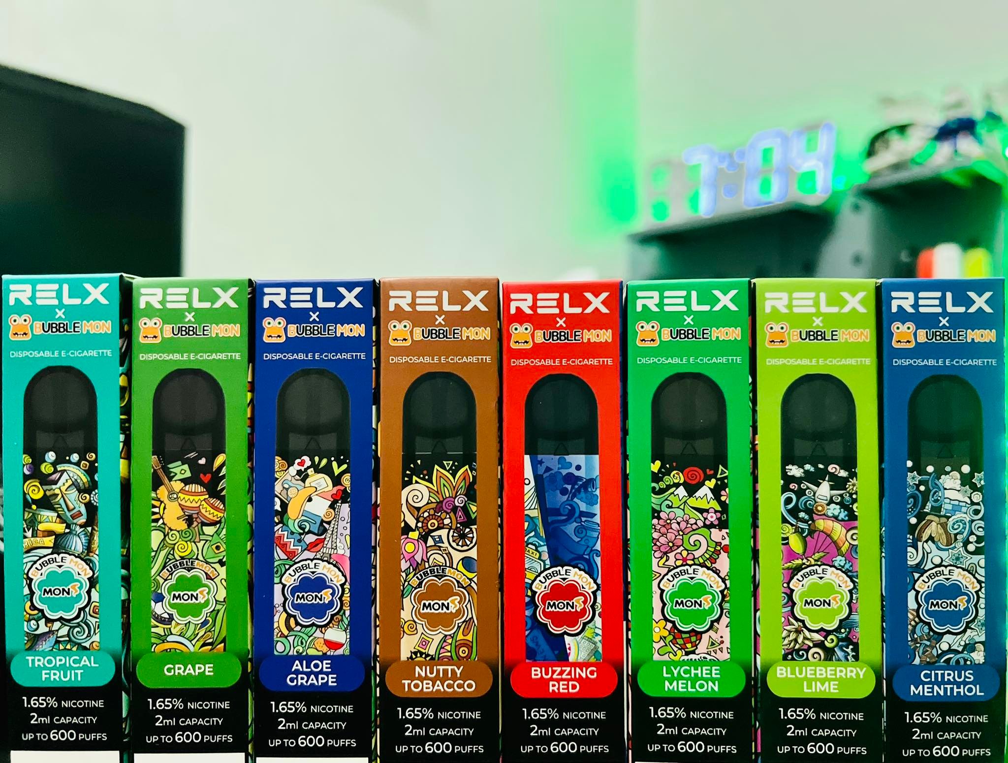 RELX Disposable 600 2ml Ready Set with Box | Lazada PH