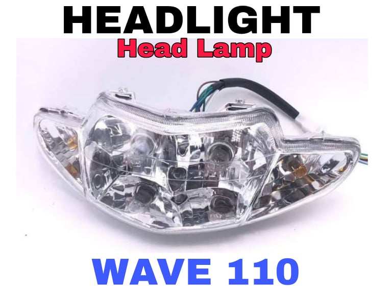 HEADLIGHT lens For honda WAVE S 110 | Lazada PH