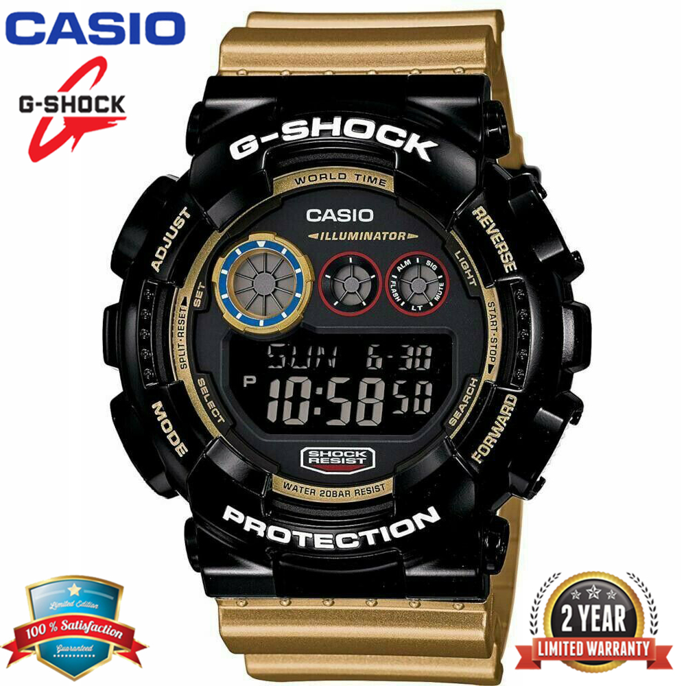 Original G Shock GD120 Men Sport Watch Dual Time Display 200M Water ...