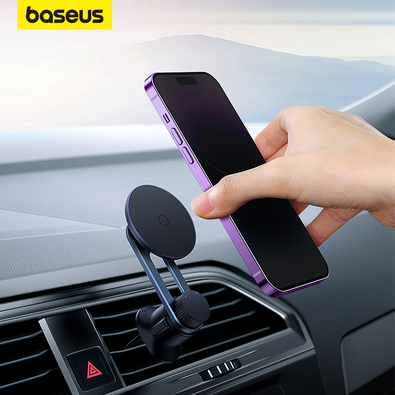 Baseus Magnetic Car Mount Holder For iPhone 12 13 14 Pro Max ...