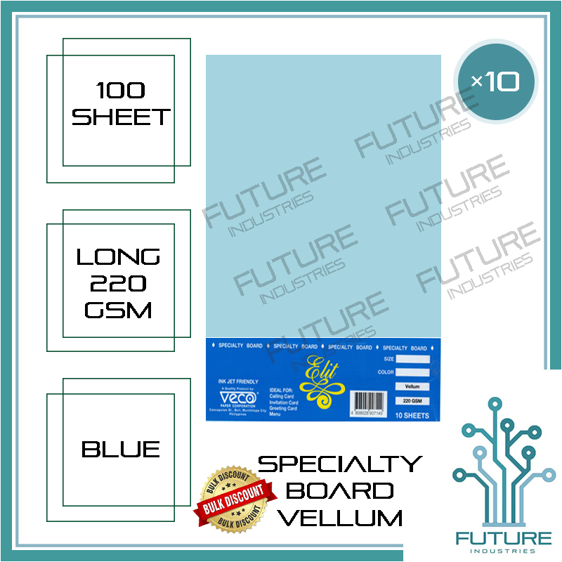 Vellum Board Veco Specialty Board Paper Boards Papers 220GSM Vellum ...
