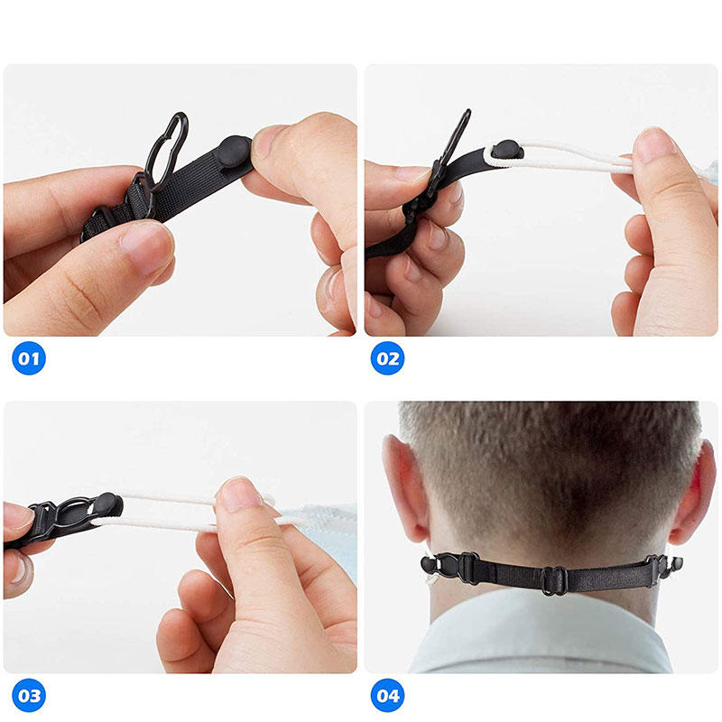 Cozyrooms Adjustment Face Mask Ear Grips Soft Silicone Extension Hook ...