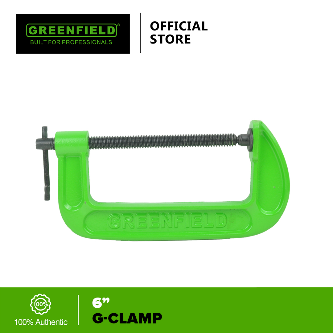 Greenfield G-Clamp 6" - Hand Tools | Lazada PH