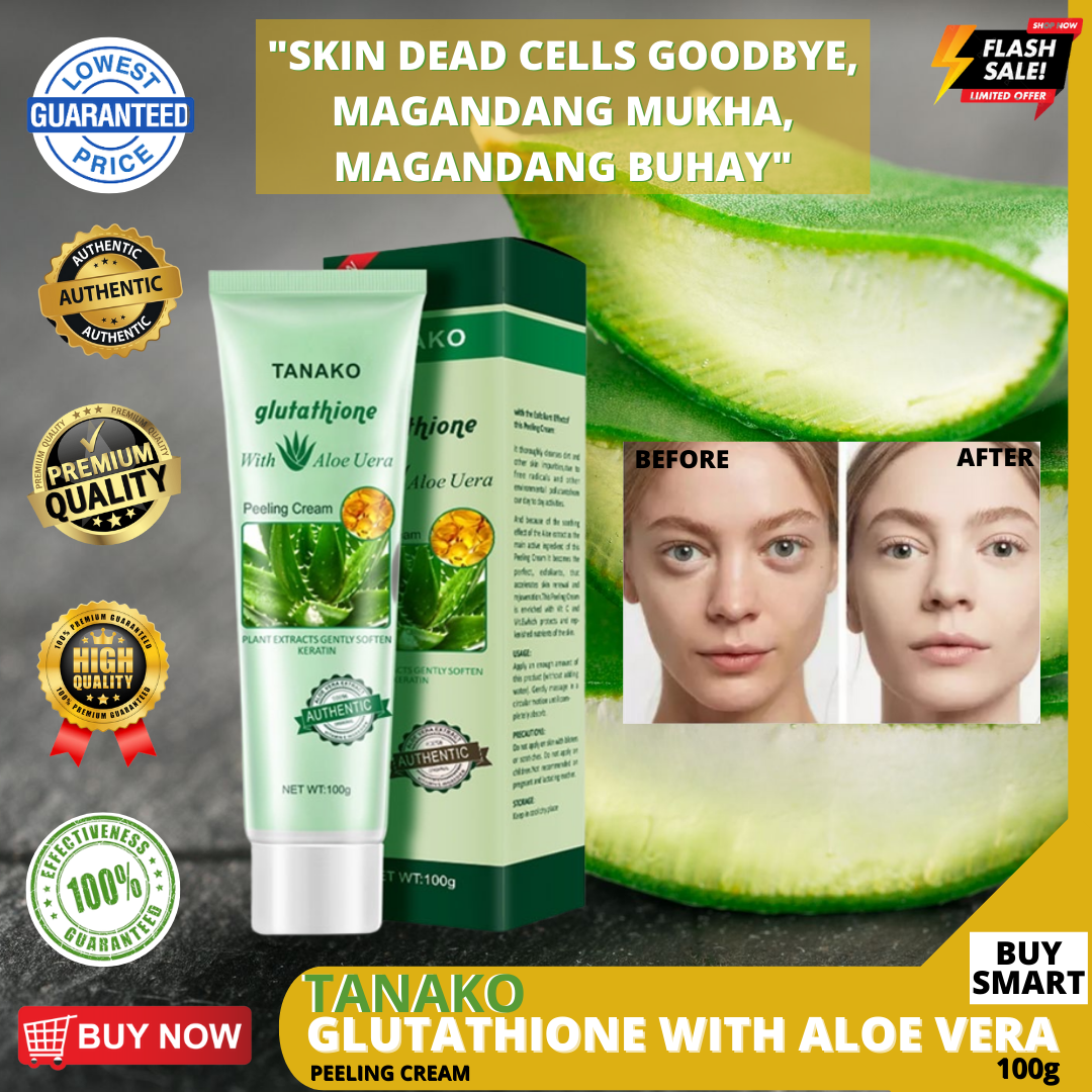 [ORIGINAL] Tanako Glutathione With Aloe Vera Magic Peeling Gel Cream ...