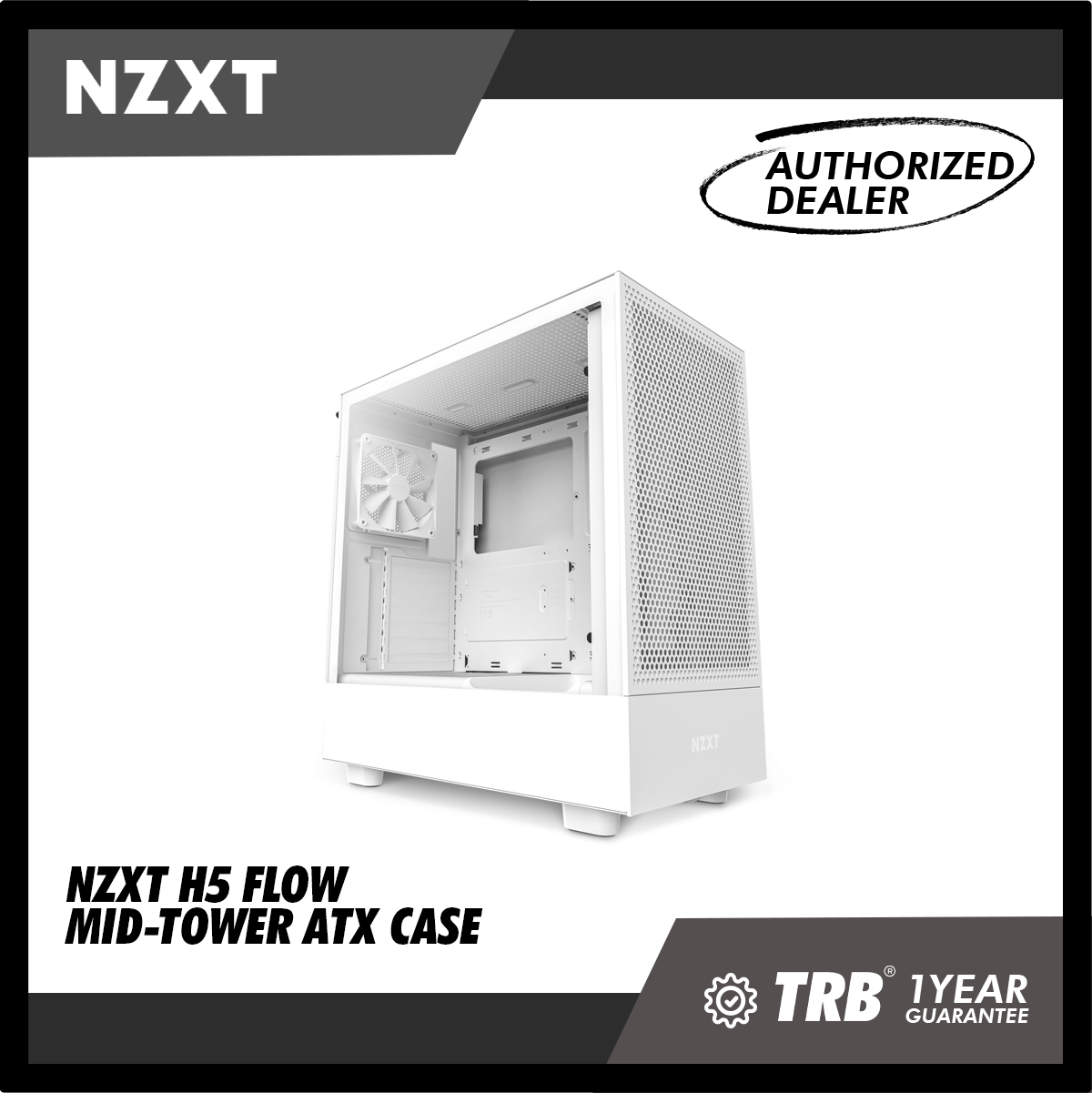 NZXT H5 FLOW MID-TOWER ATX CASE | Lazada PH