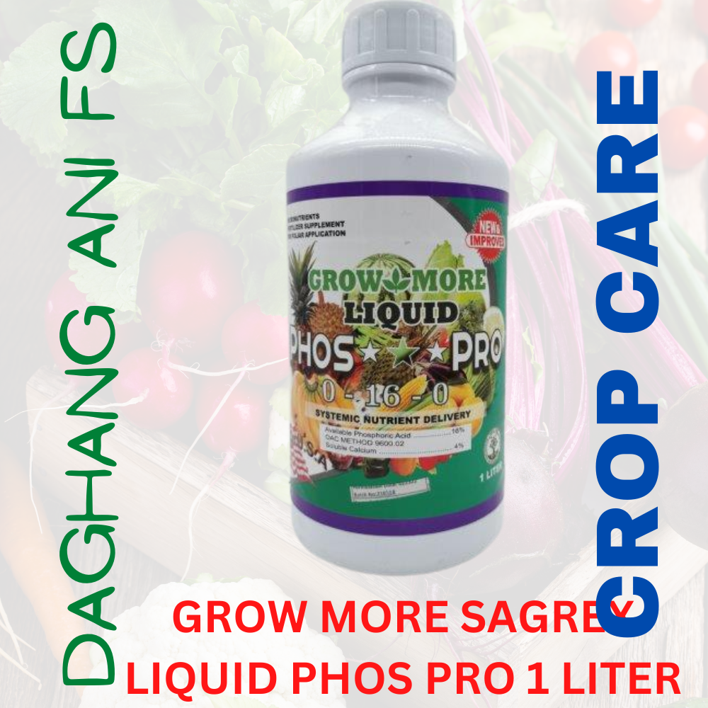 GROW MORE SAGREX LIQUID PHOS PRO 1 LITER | Lazada PH