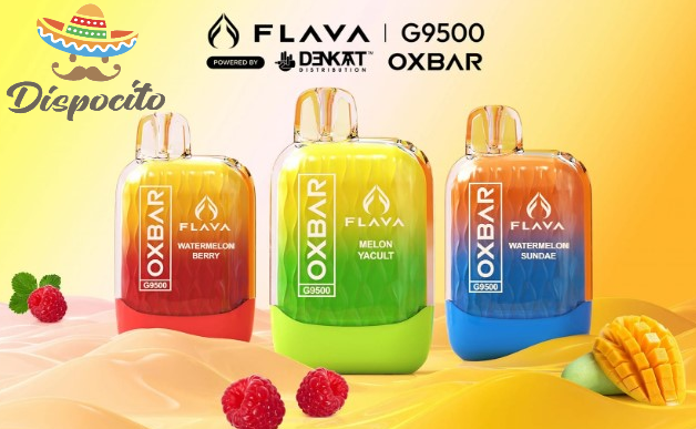 FLAVA x OXBAR 9500 Puffs 5% Disposable (FREE LANYARD)Rechargeable ...