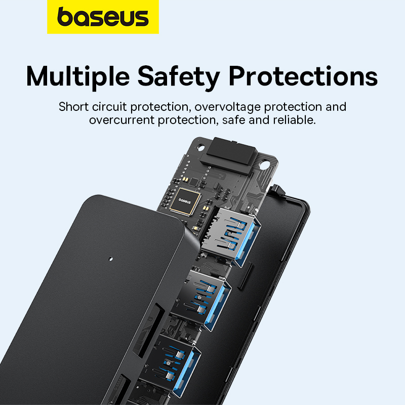 Baseus 4 in 1 USB HUB USB 3.0 5Gbps High Speed Transmission HUB Adapter ...