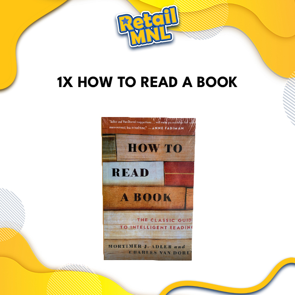 Retailmnl How To Read A Book English Book The Classic Guide To Intelligent Reading Triple Your ...