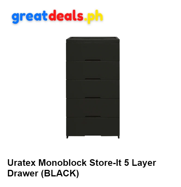 GREAT DEALS Uratex Monoblock Sort-It Drawer | Lazada PH