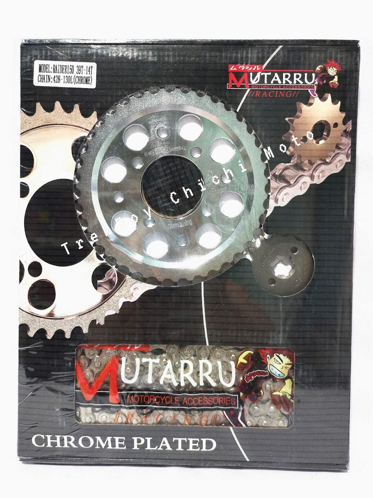 Raider 150 (New Breed, Reborn), Raider 150 Fi MUTARRU CHROME STEEL ...