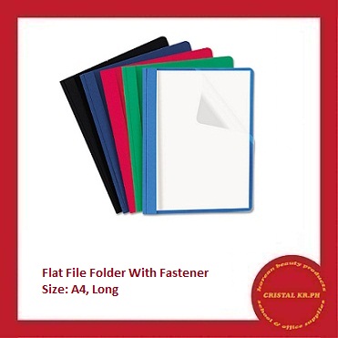 Report Cover Flat File Folder Plastic with Fastener | Lazada PH