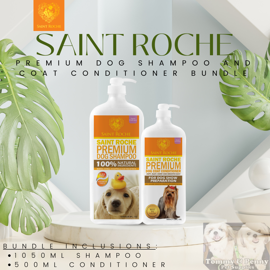 St. Roche Shampoo (1050ml) & Conditioner (500ml) - Sweet Embrace Bundle ...