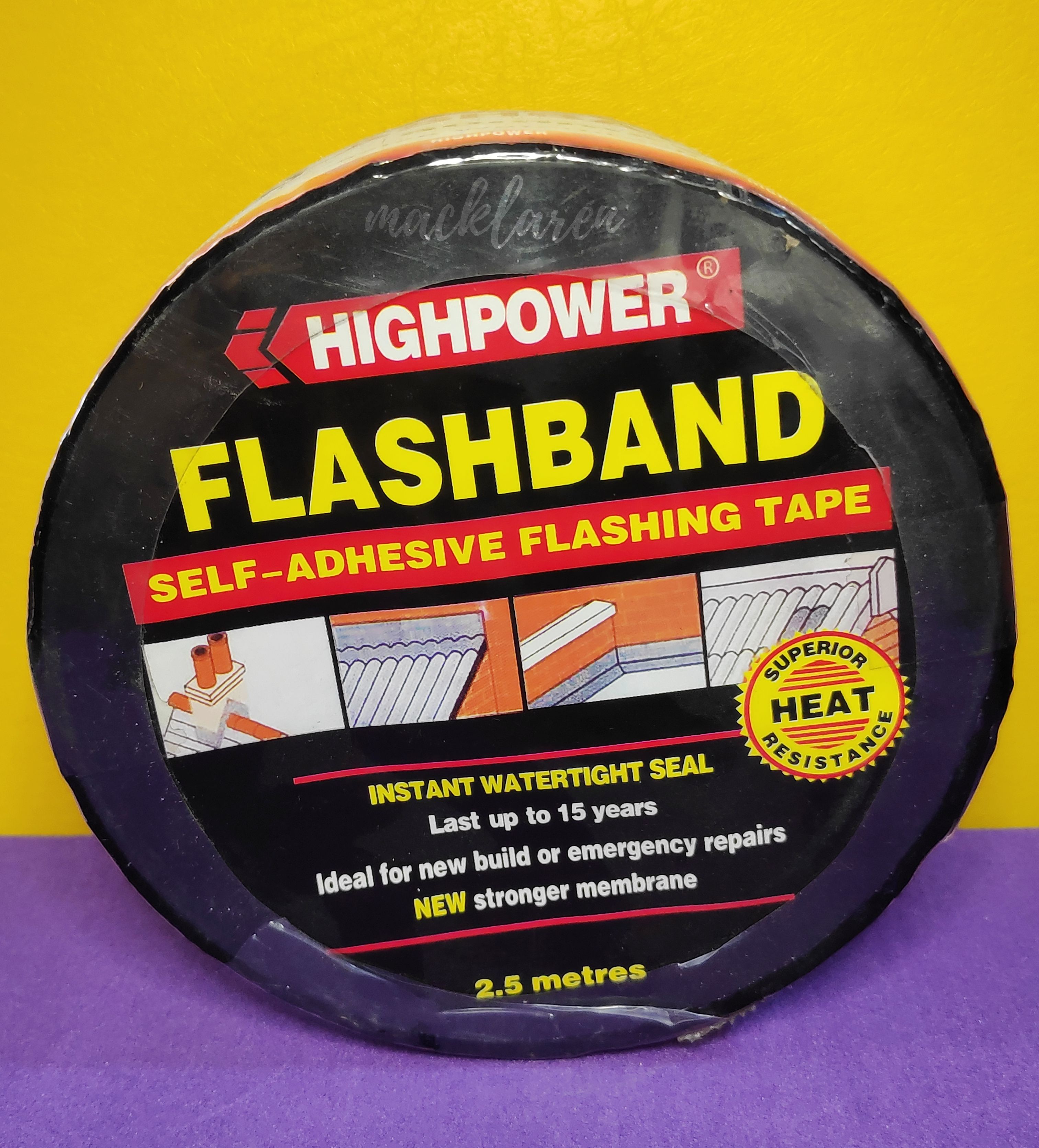 Flashband Self Adhesive Flashing Tape Watertight Seal Waterproofing ...