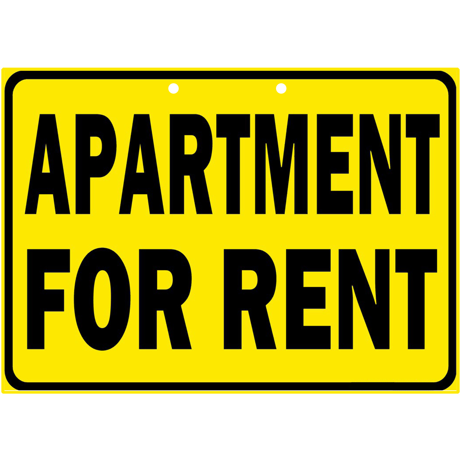 Apartment For Rent Sign