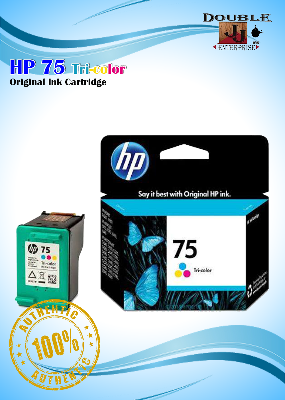 HP 75 Tricolor Inkjet Print Cartridge (CB337WA) | Lazada PH