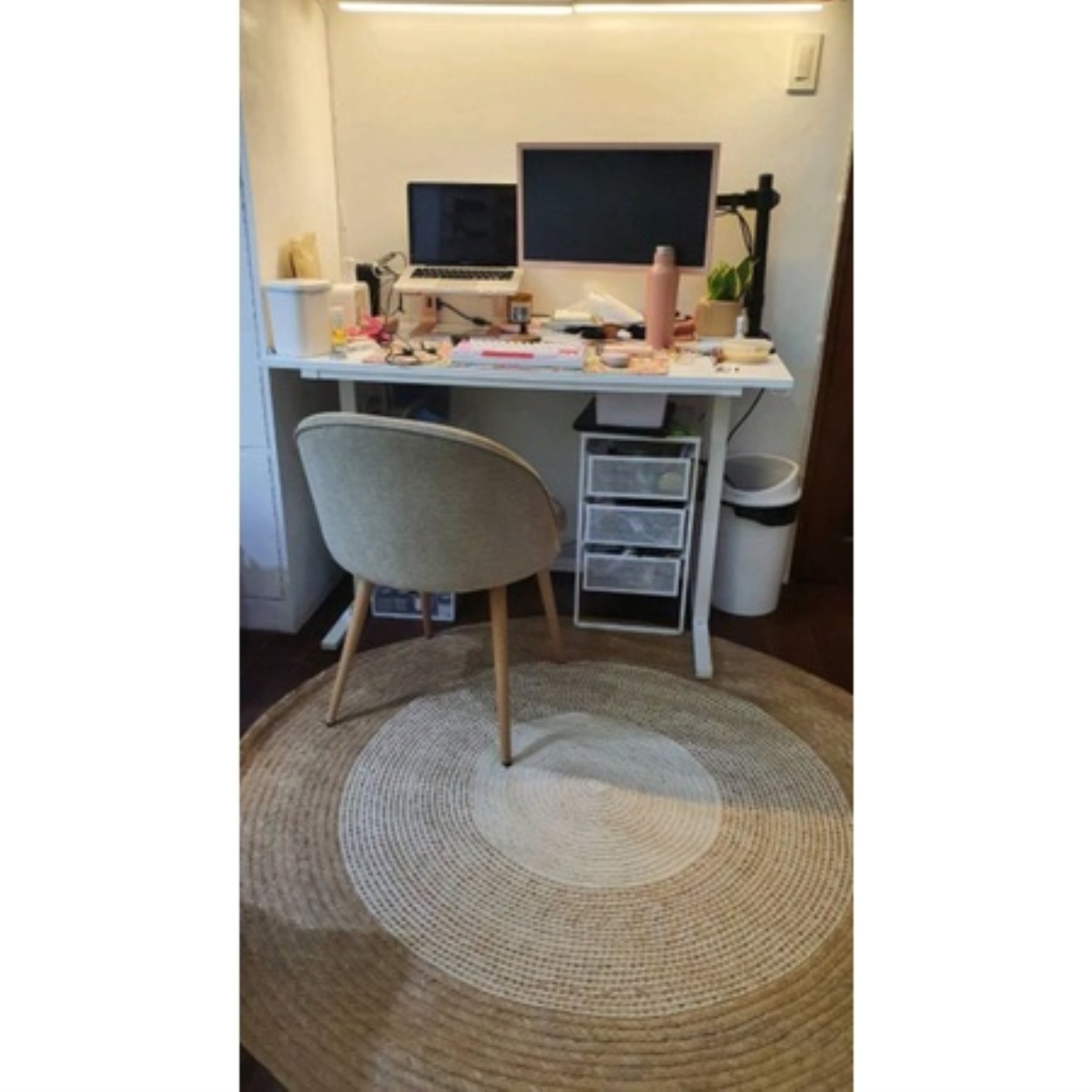 Yuanyiwo Buri Carpet/Buri Mat/Banig /Round Banig Tri Tone 60 diameter ...