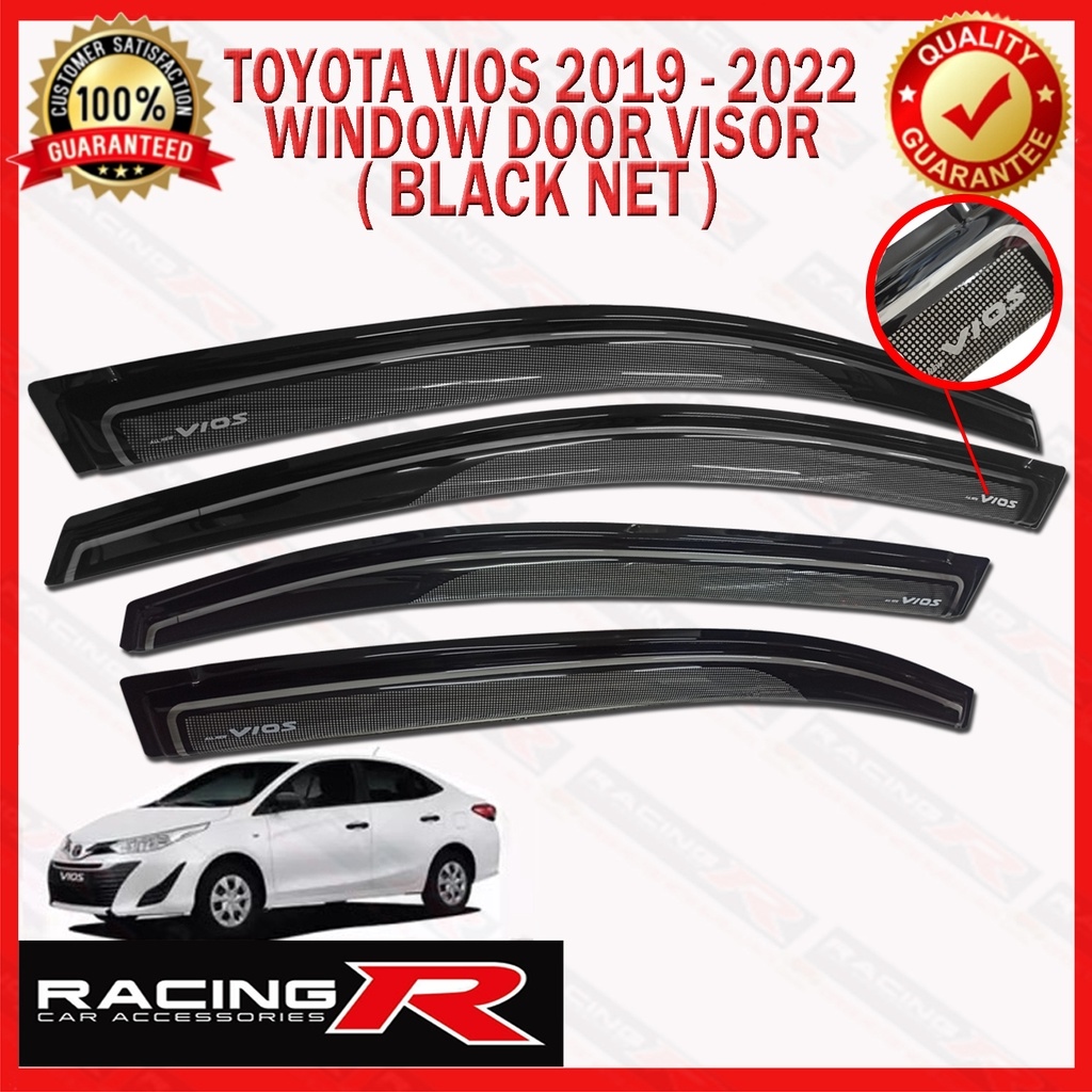 Toyota Vios Prime 2019 to 2023 OEM INJECTION Window Door Visor 2020 ...