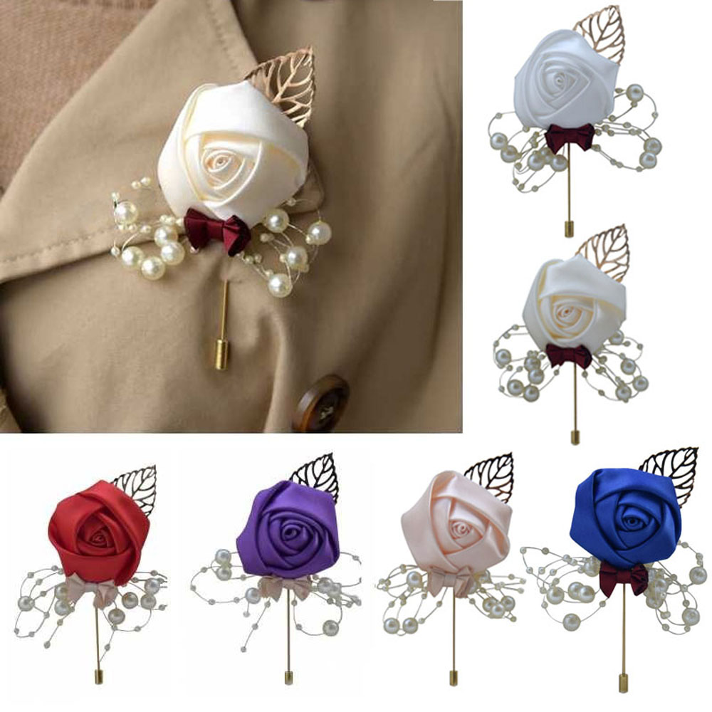 brooch for wedding flower pin for wedding corsages for wedding chest ...