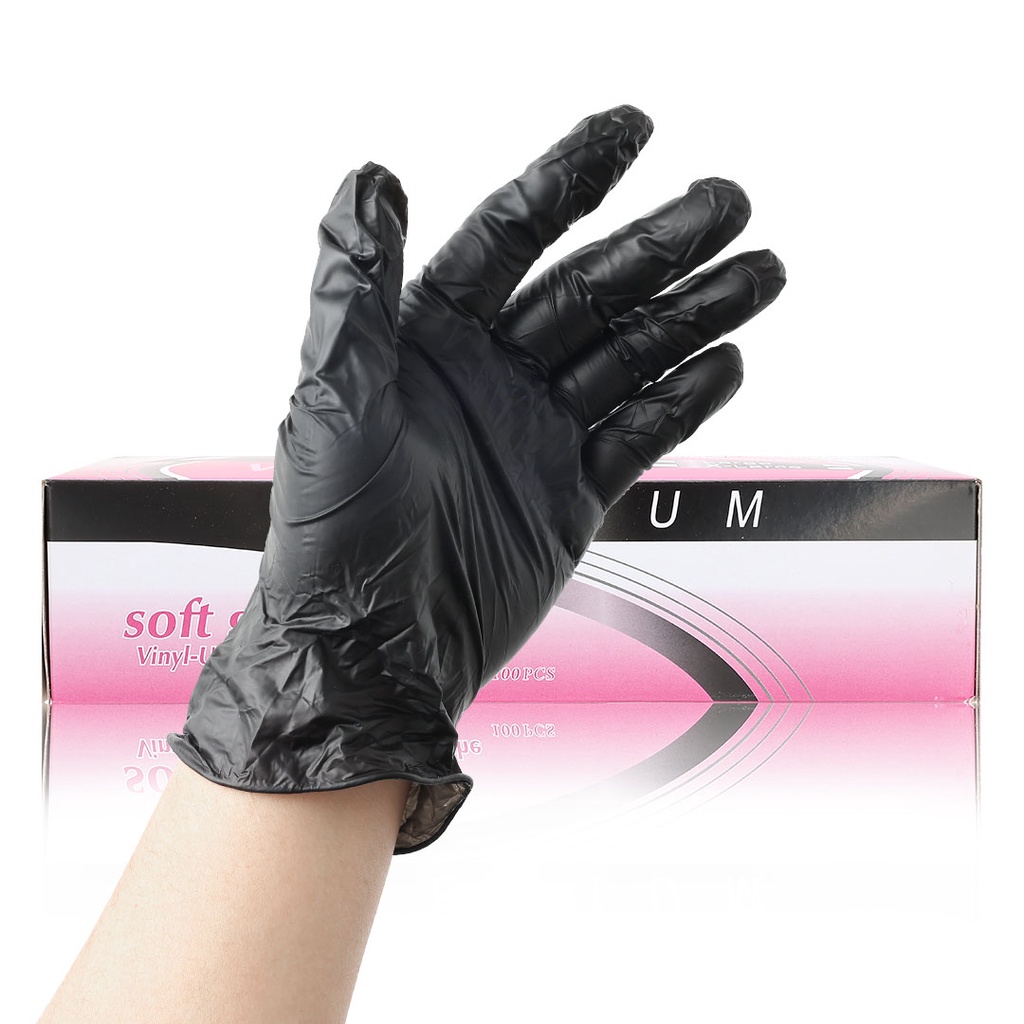 A&W Dispossable Gloves Elasticity 1 set Latex Free Gel Gloves for Salon ...