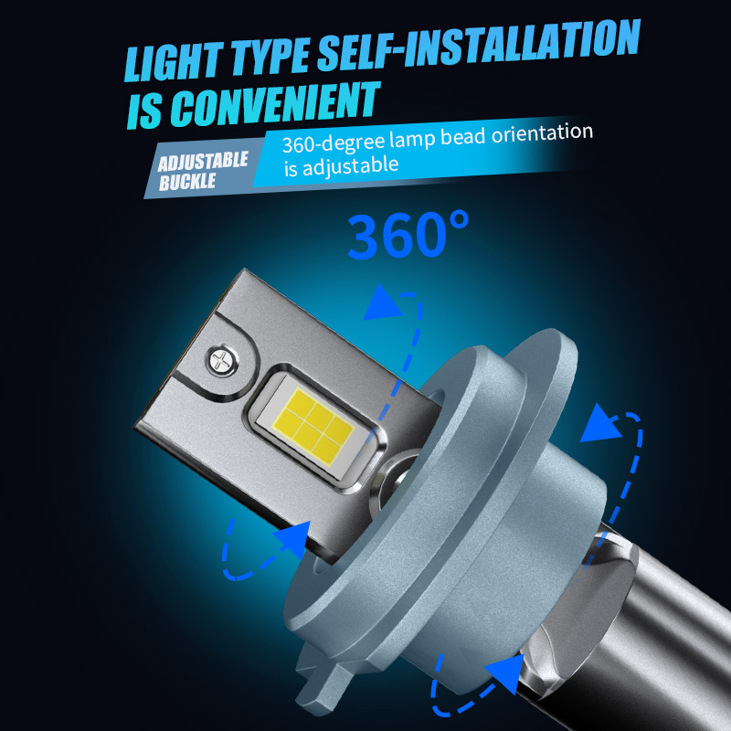 Power Supply 24V LED Truck Headlight H7 LED Canbus H1 H3 H4 H11 9005 ...