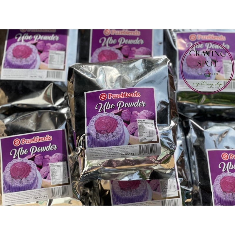 UBE POWDER PUREBLENDS 1KG/Expiration Date :MARCH 2023 | Lazada PH